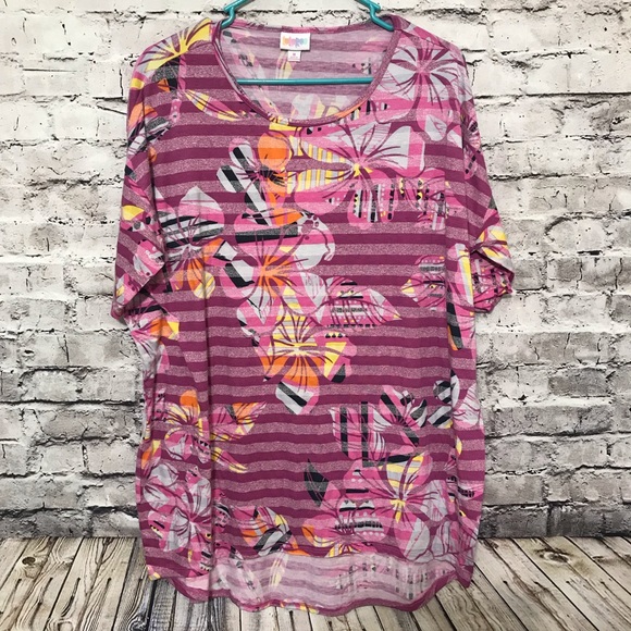 LuLaRoe | Tops | Lularoe Oversized Irma High Low Tunic Top Med | Poshmark